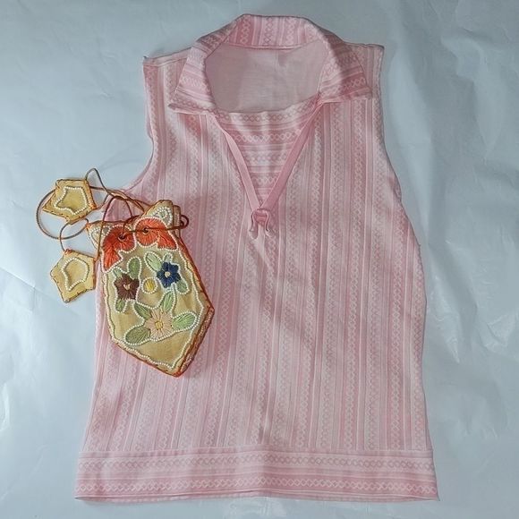 Vintage | Tops | Vintage Pink Top | Poshmark